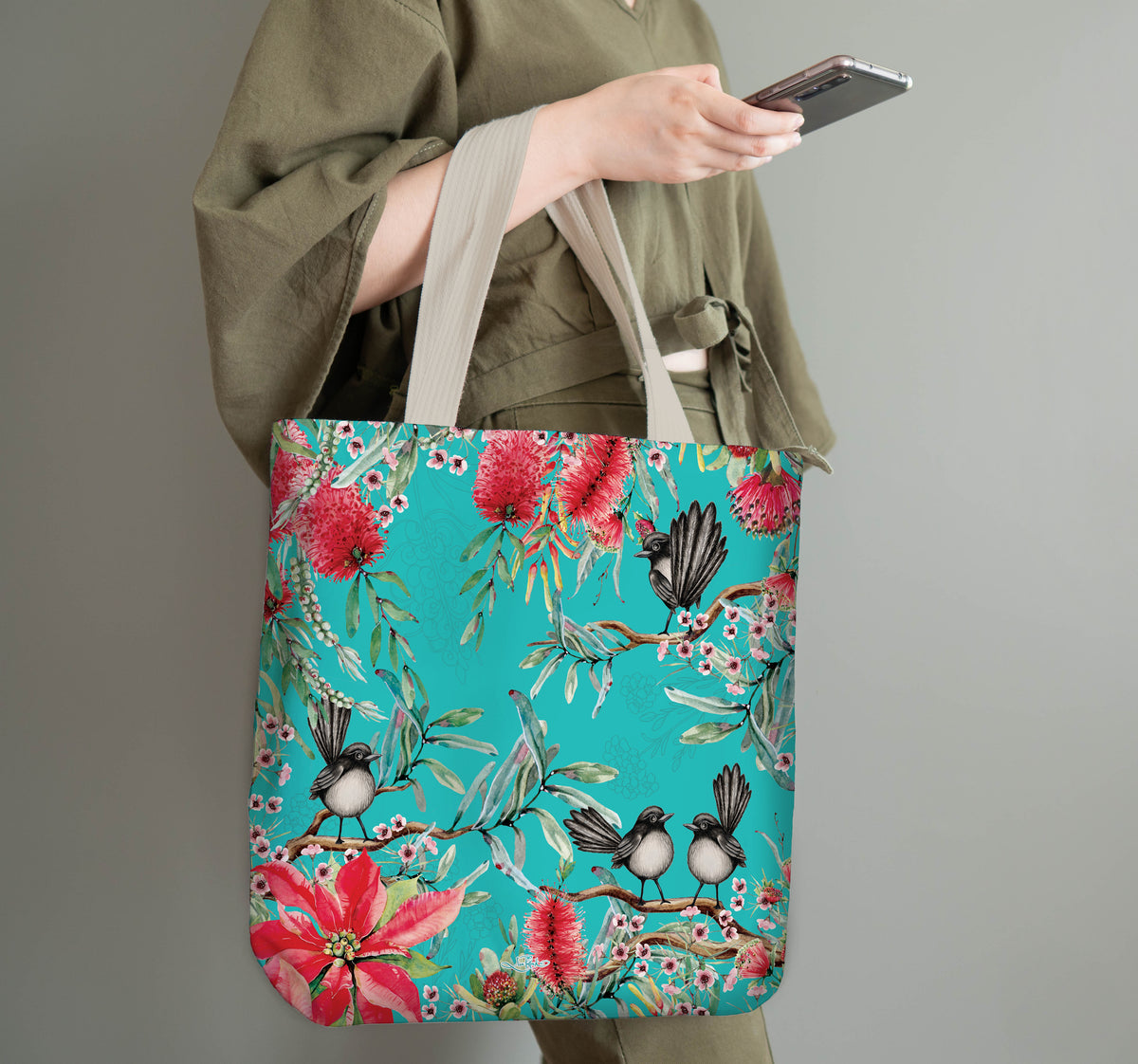Shopping Bag - Willy Wagtails – Blink Gift Station