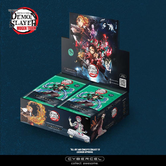 Cybercel Demon Slayer Mugen Train Booster Box Preorder – Blink Gift Station
