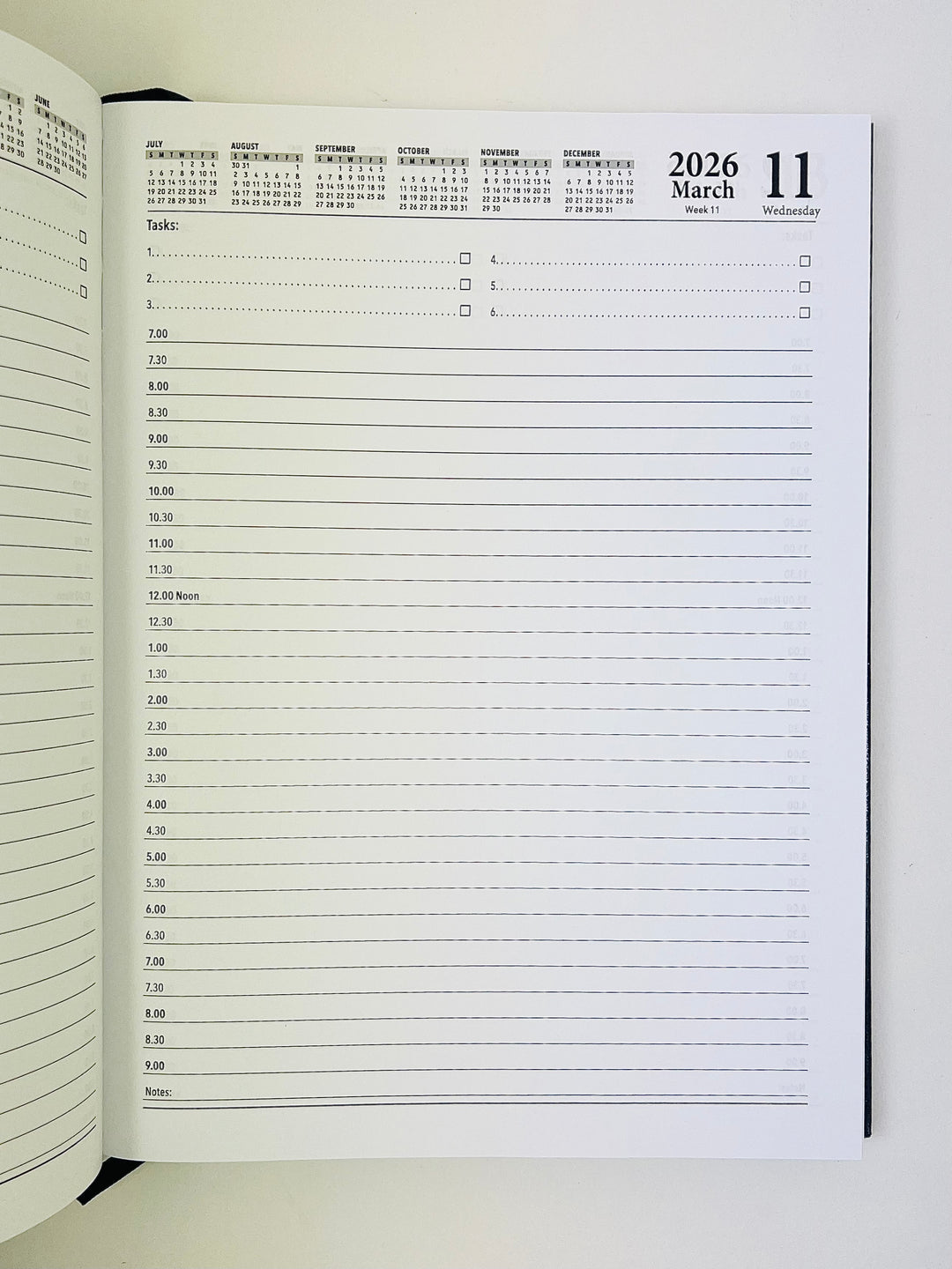 Ozcorp 2026 'Business Basics' A4 Diary - Day to Page - Black – Blink ...